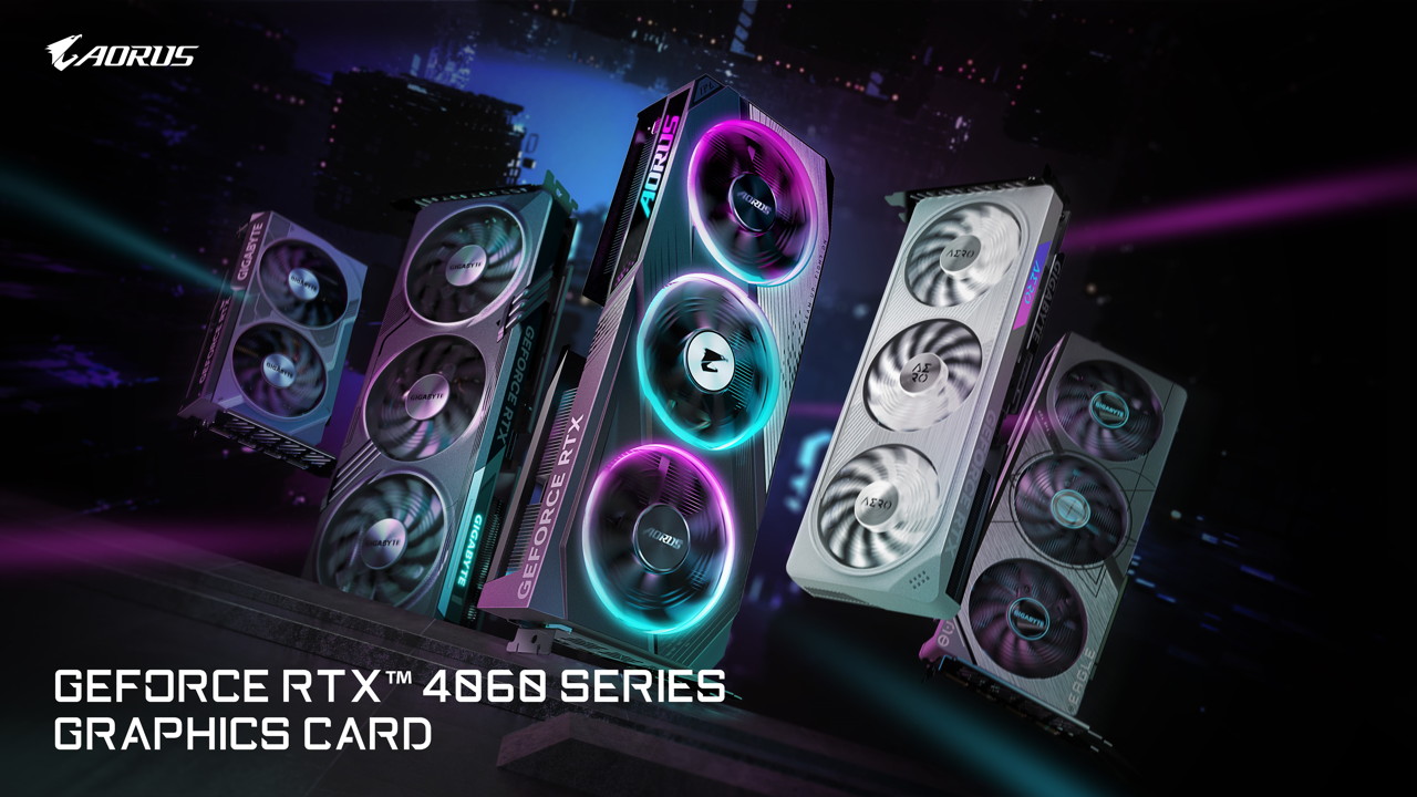 GIGABYTE Trình Làng Dòng Card Đồ Họa GeForce RTX 4060 GIGABYTE Trình Làng Dòng Card Đồ Họa GeForce RTX 4060